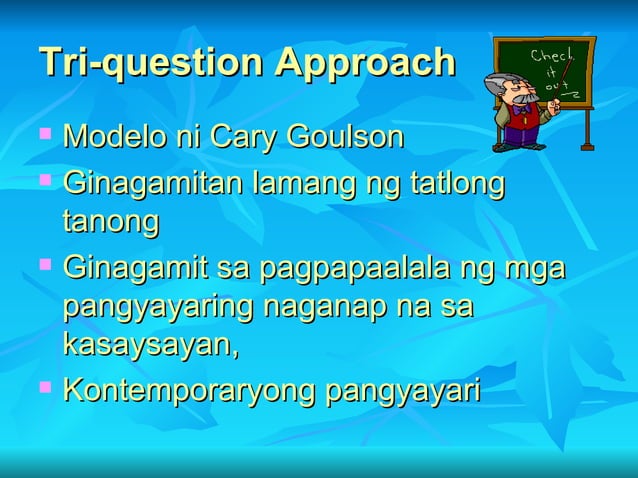 Tri Question Approach | PPT