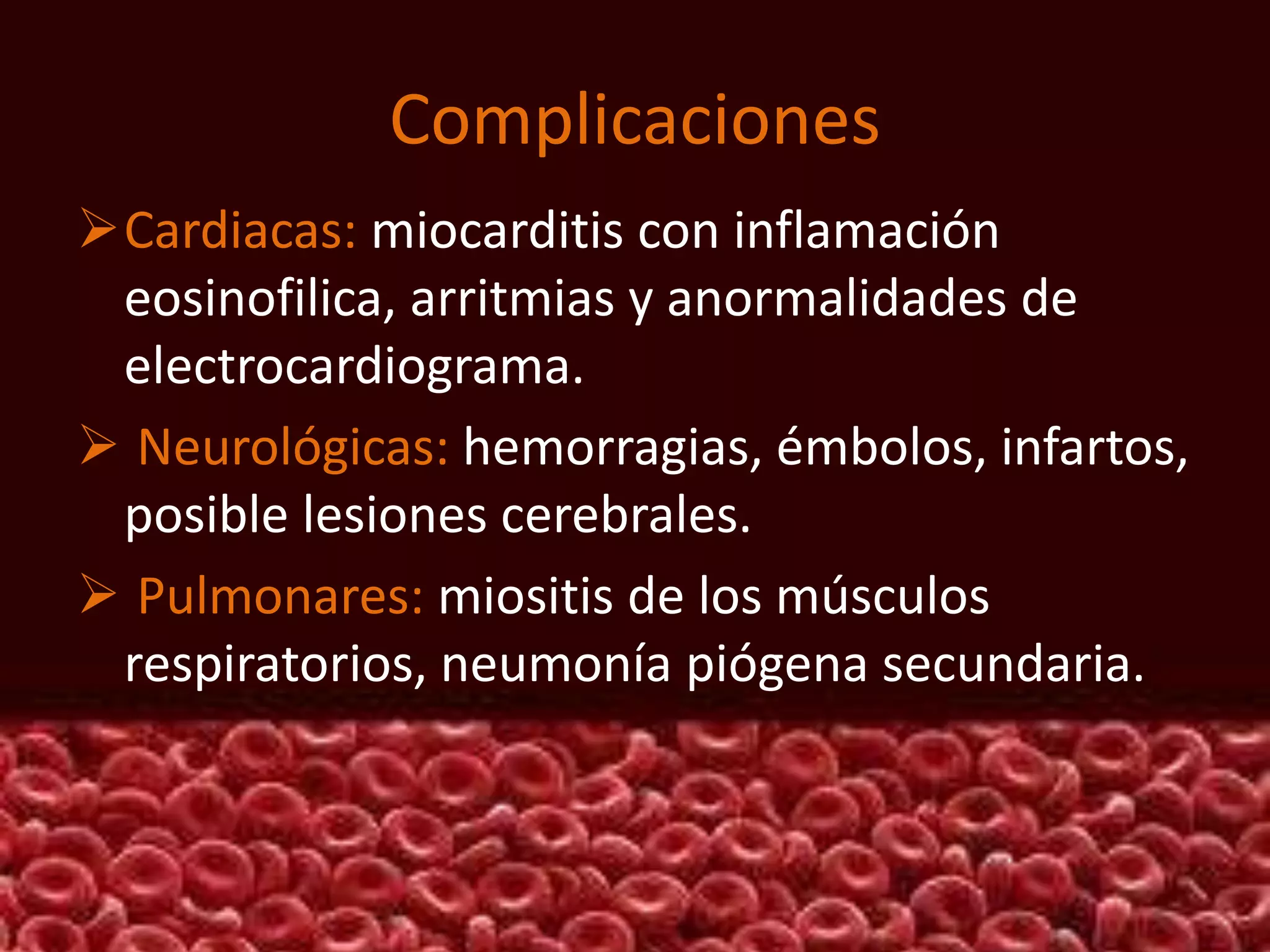 Triquinelosis (triquinosis) | PPTX