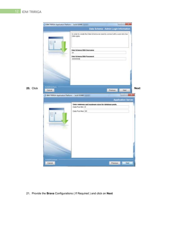 Tririga Deployment / Installation Step by Step Guide | DOCX