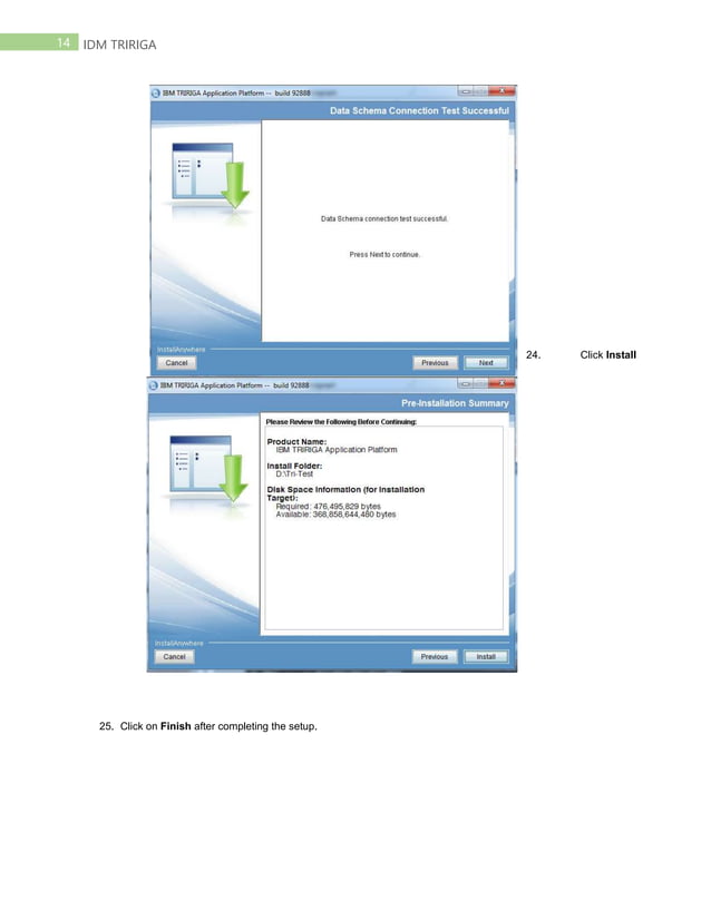 Tririga Deployment / Installation Step by Step Guide | DOCX