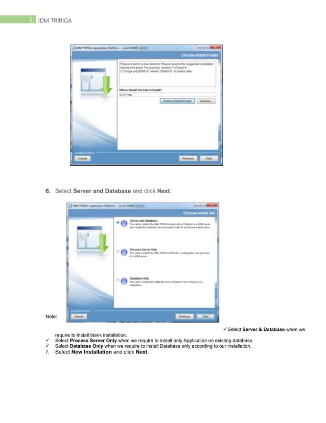 Tririga Deployment / Installation Step by Step Guide | DOCX