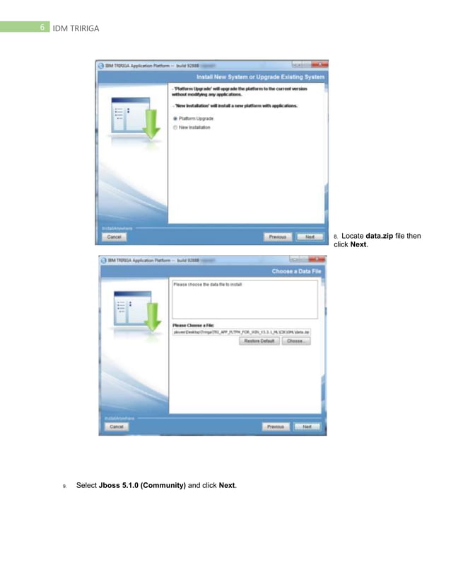 Tririga Deployment / Installation Step by Step Guide | DOCX