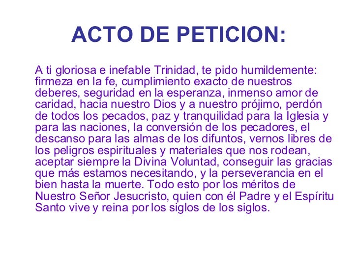 Trisagio Biblico a La Santísima Trinidad Trisagio Biblico a La Santísima Trinidad