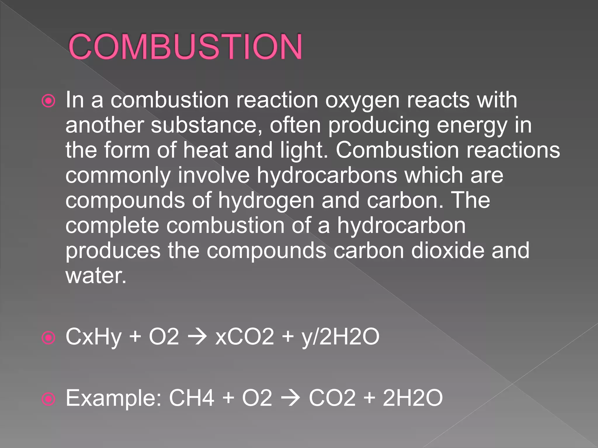 evidence of a chemical reaction | PPTX