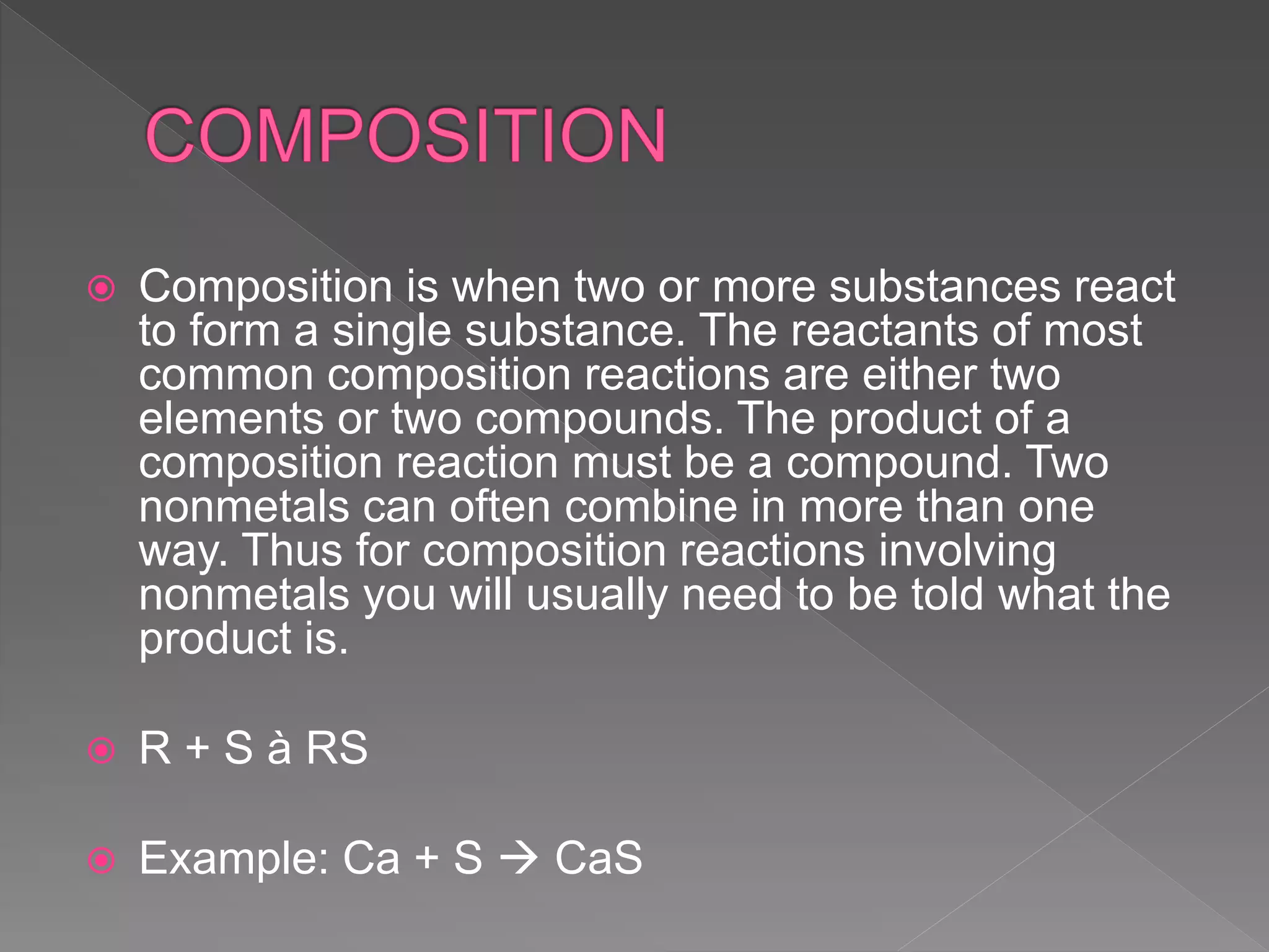 evidence of a chemical reaction | PPTX