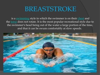 Swimming Presentation | PPTX