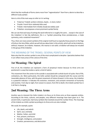 Triskelion: Origins And Symbols Of This Mysterious And Thousand-year ...