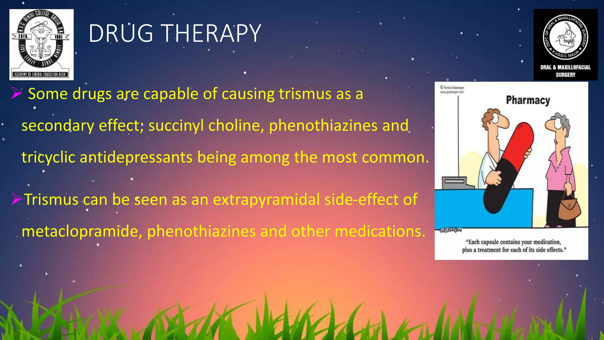 Differential Diagnosis of Trismus | PPTX