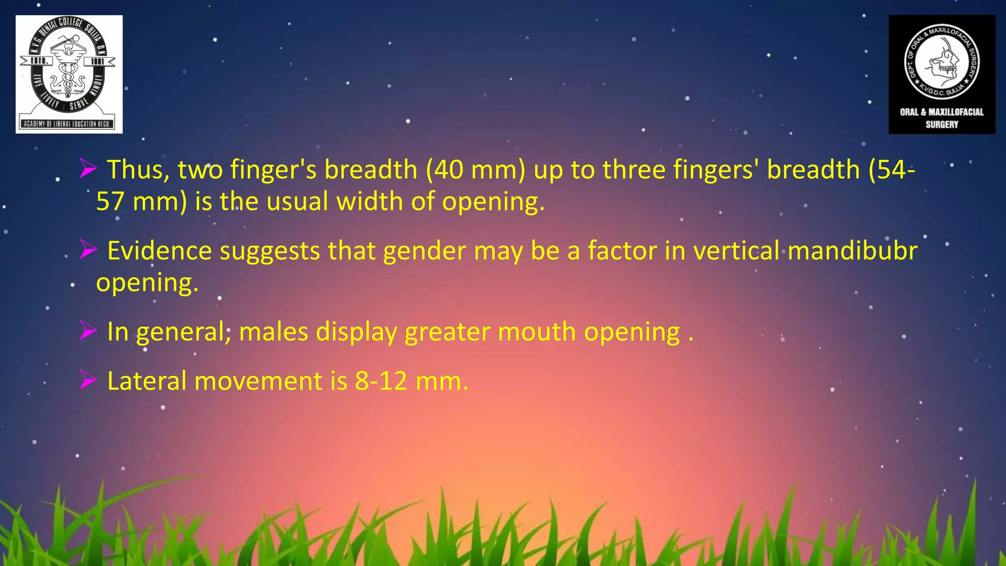 Differential Diagnosis of Trismus | PPTX