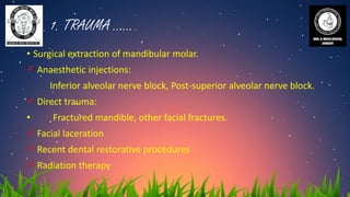 Differential Diagnosis of Trismus | PPTX