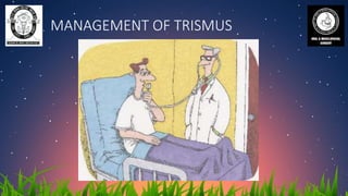 Differential Diagnosis of Trismus | PPTX
