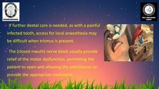 Differential Diagnosis of Trismus | PPTX