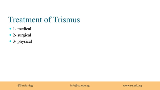 Trismus | PPT