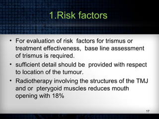 Trismus systematic review | PPT