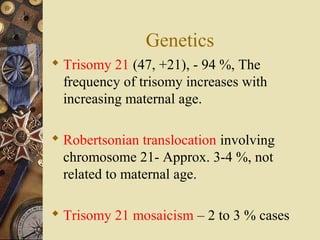 Trisomy21 | PPT