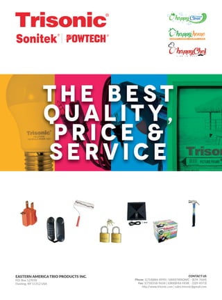 Trisonic Catalog 2019 | PDF