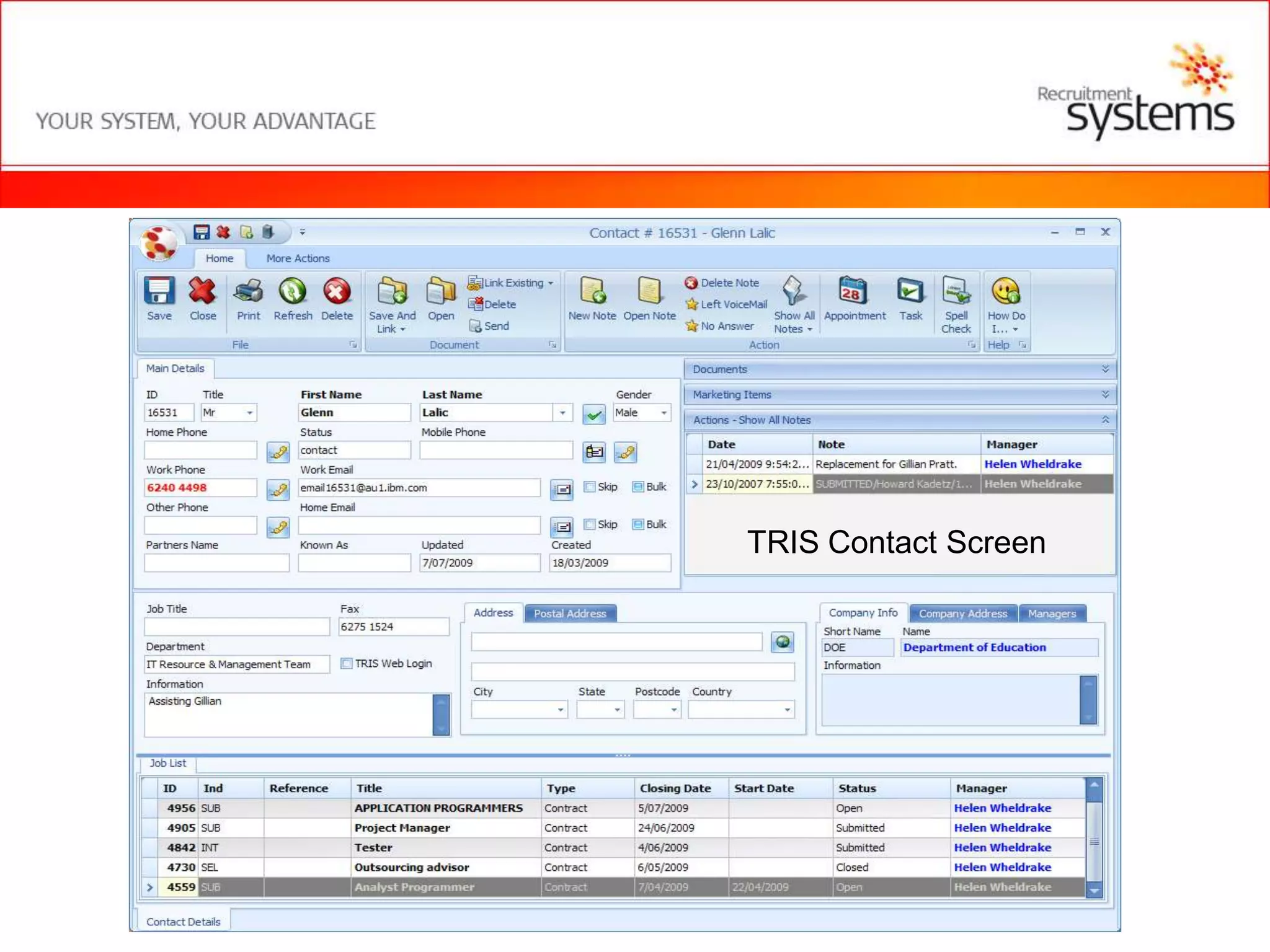 Tris schematic Presentation | PPT