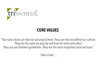 Trissential Core Values | PDF