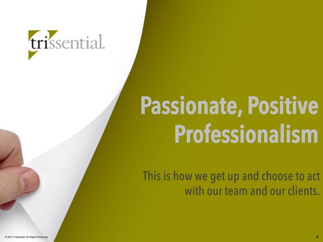 Trissential Core Values | PDF | Business | Business and Finance