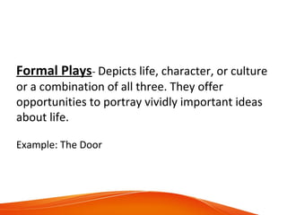 Tristan Santos Teaching with Dramatize Experiences | PPT | Drama | Genres