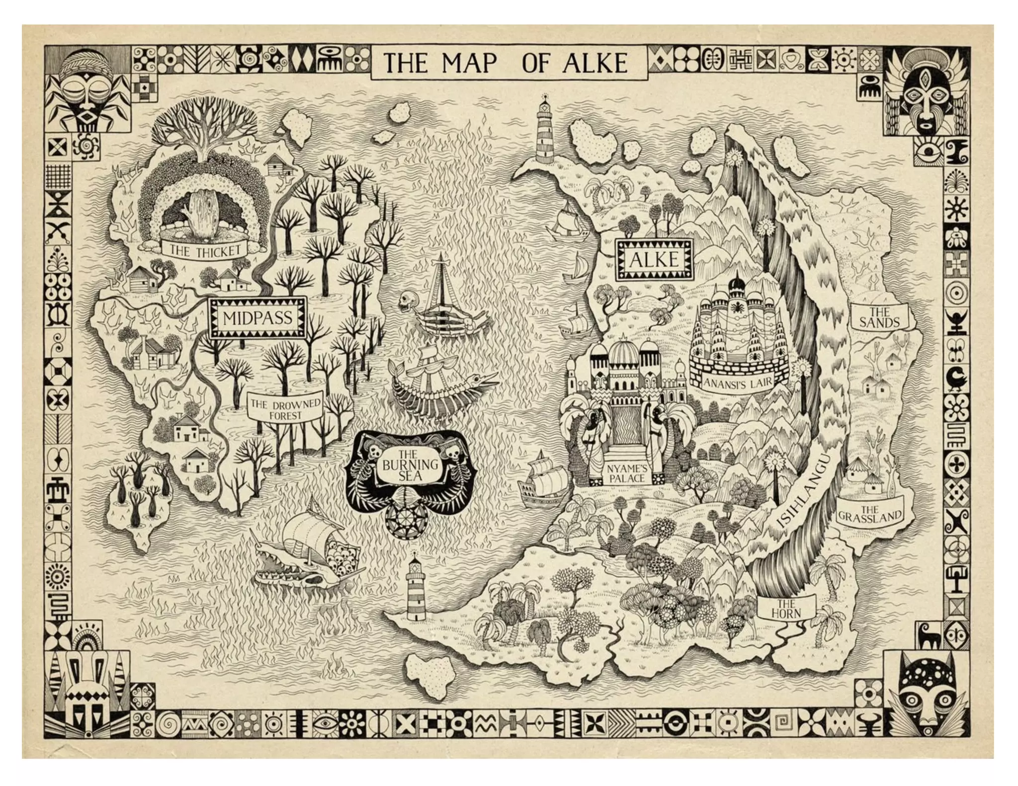 Tristan Strong Alke Map | PDF