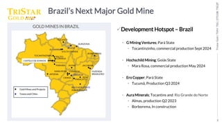 TriStar Gold Corporate Presentation Oct 2024 | PDF