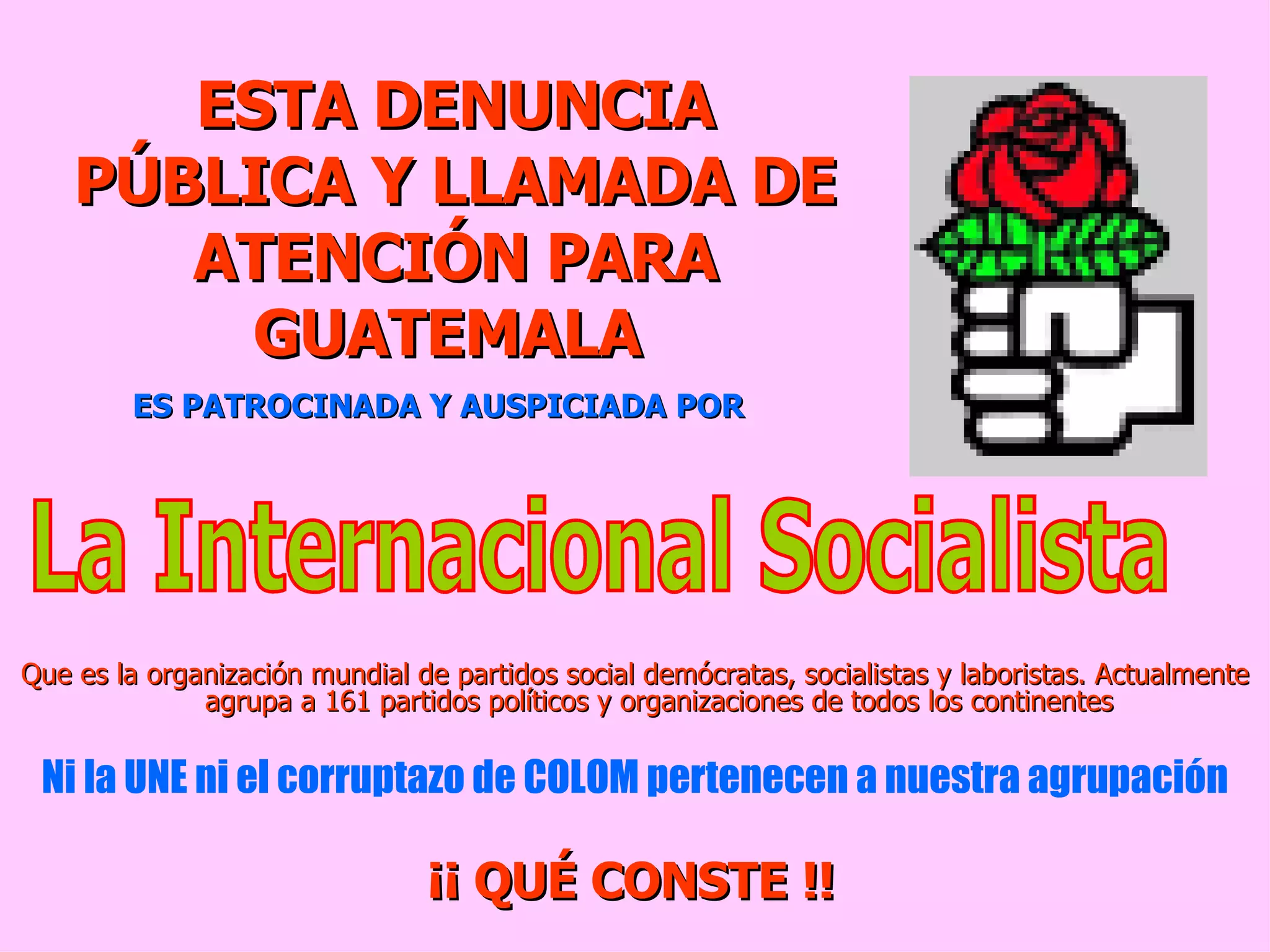 Triste Historia De Guatemala Ppt