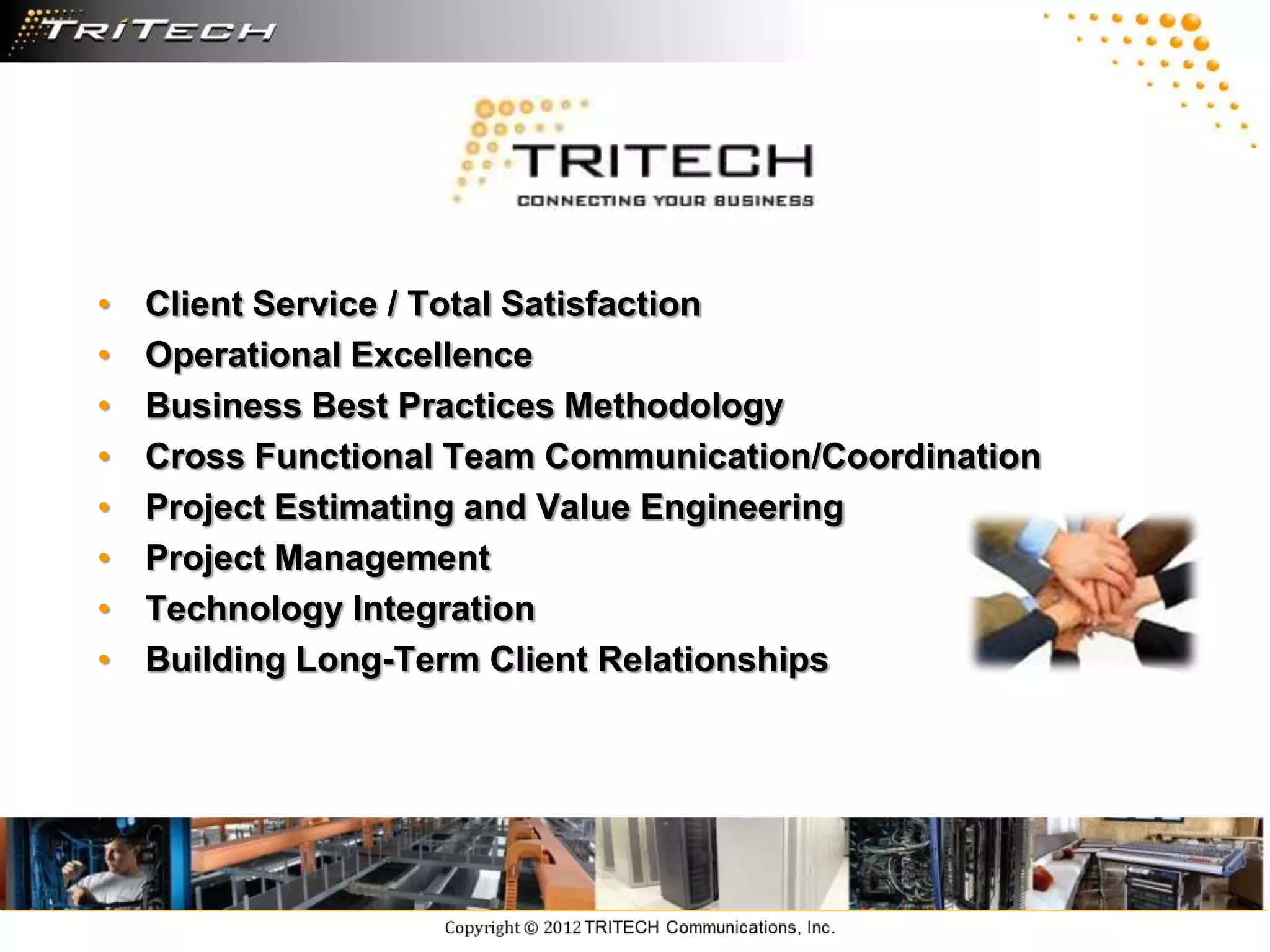 Tritech Corporate Overview Linked In | PPTX