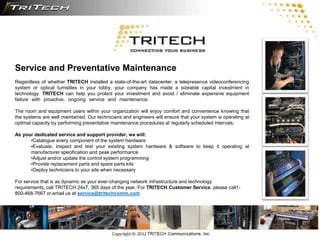 Tritech Corporate Overview Linked In | PPTX