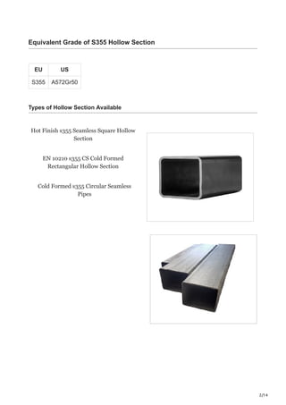 S355 Pipe | PDF