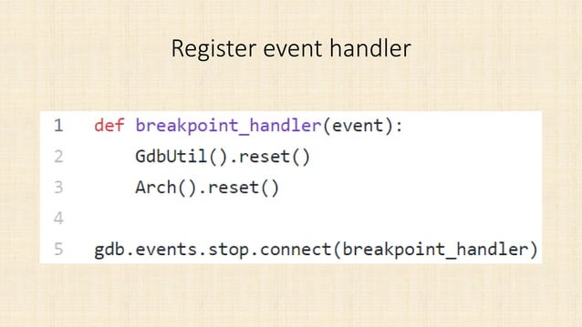 Triton And Symbolic Execution On Gdb Ppt