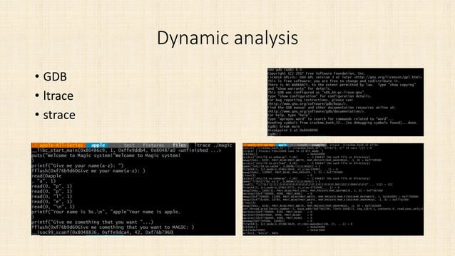 Triton And Symbolic Execution On Gdb Ppt 7892