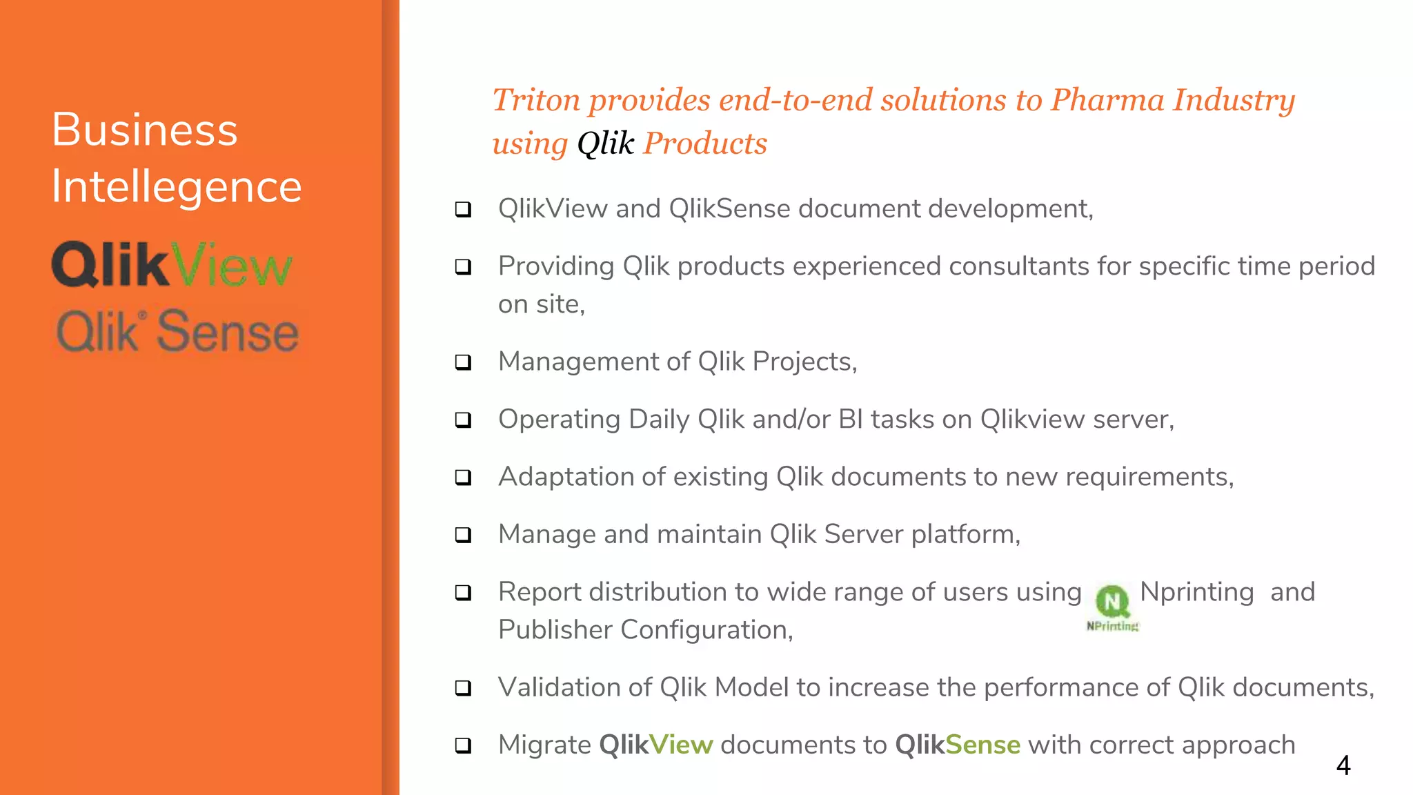 Business Intelligence for Pharmaceutical Industry | PPSX