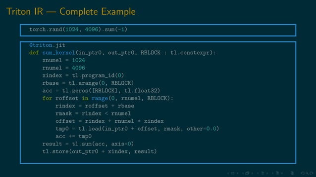 Inside the Triton compiler - Peter Bell - May 2023 | PDF