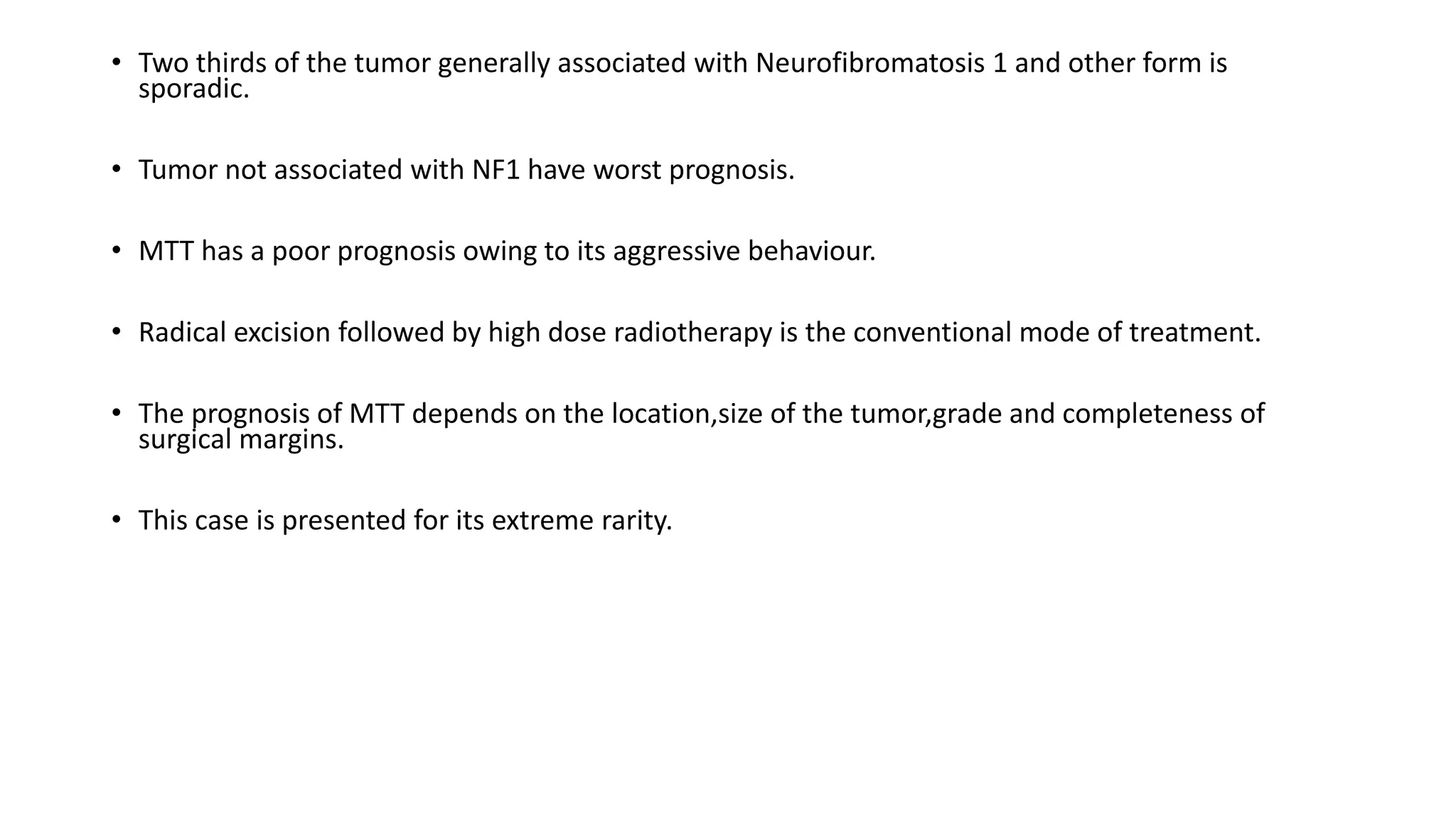 Malignant triton tumor | PPTX