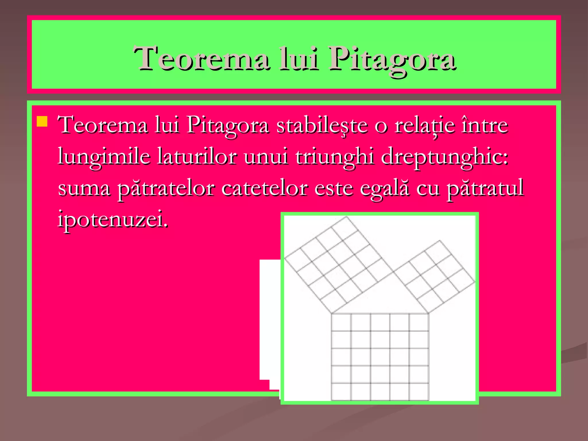 Triunghi Dreptunghic | PPT