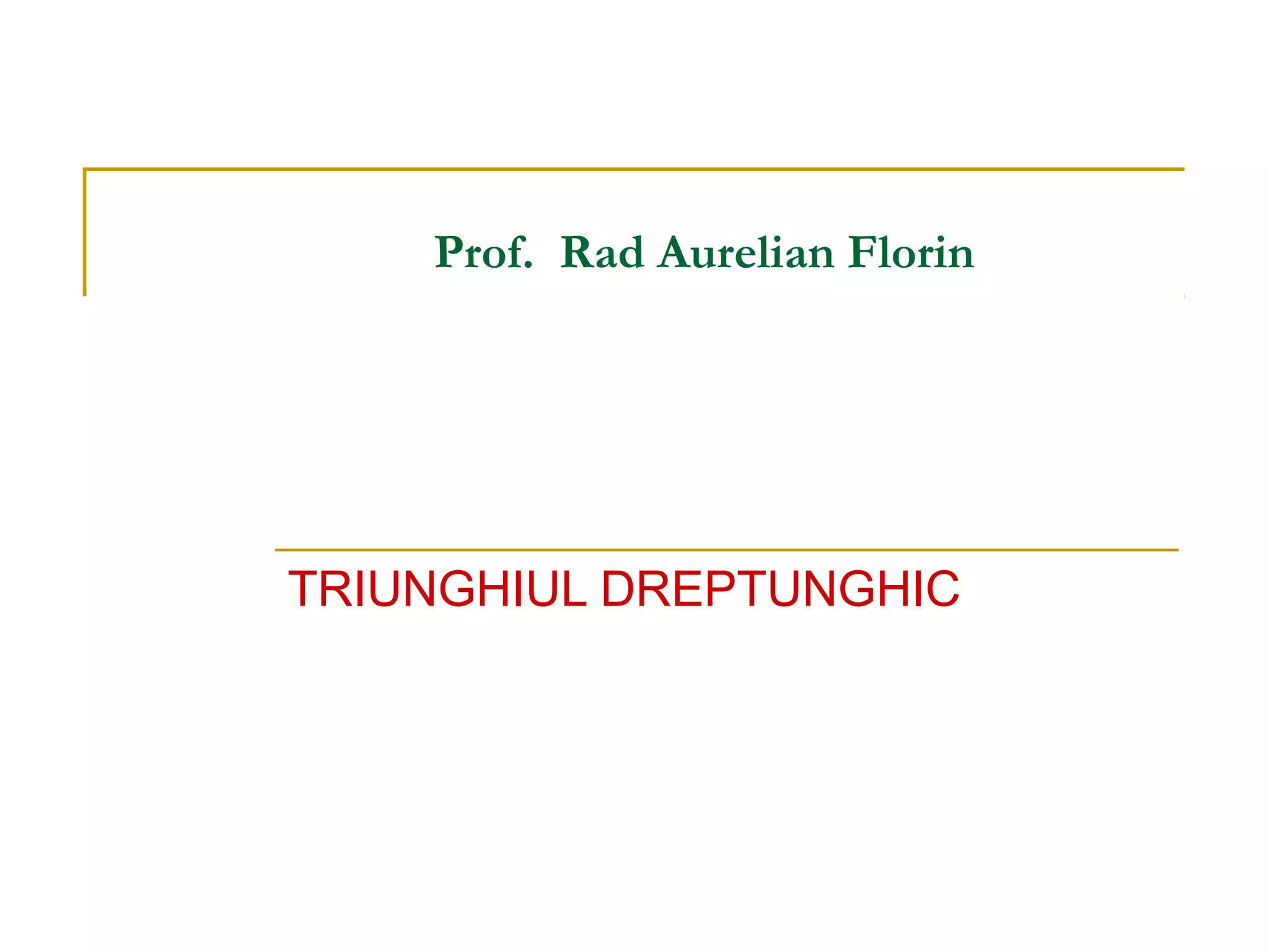 Triunghiul dreptunghic | PPT
