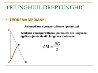 Triunghiul dreptunghic | PPT