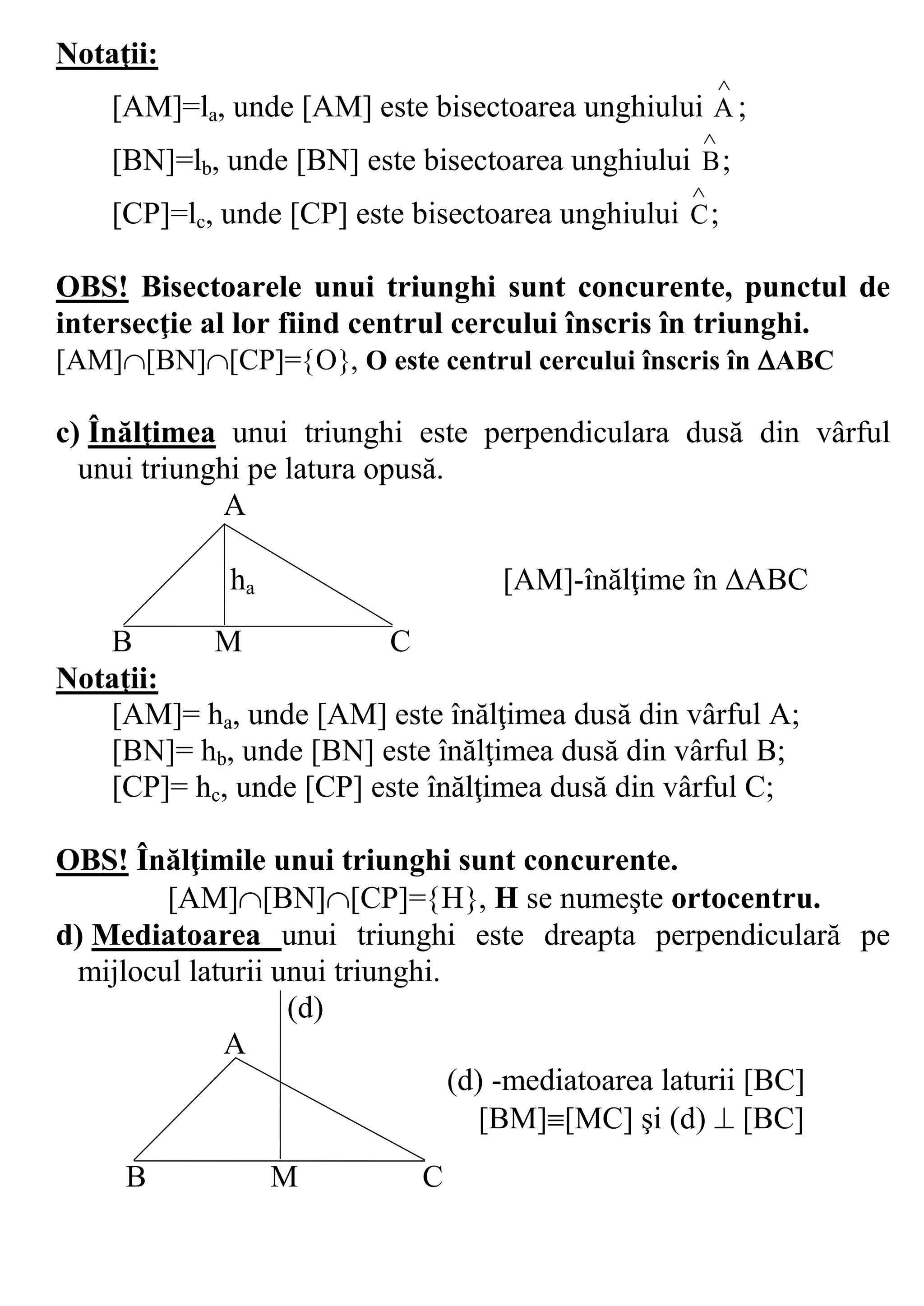 Triunghiul teorie | PDF