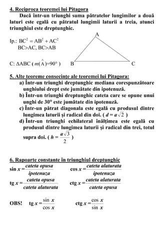 Triunghiul teorie | PDF