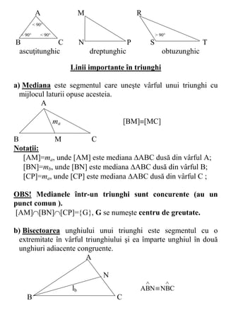 Triunghiul teorie | PDF