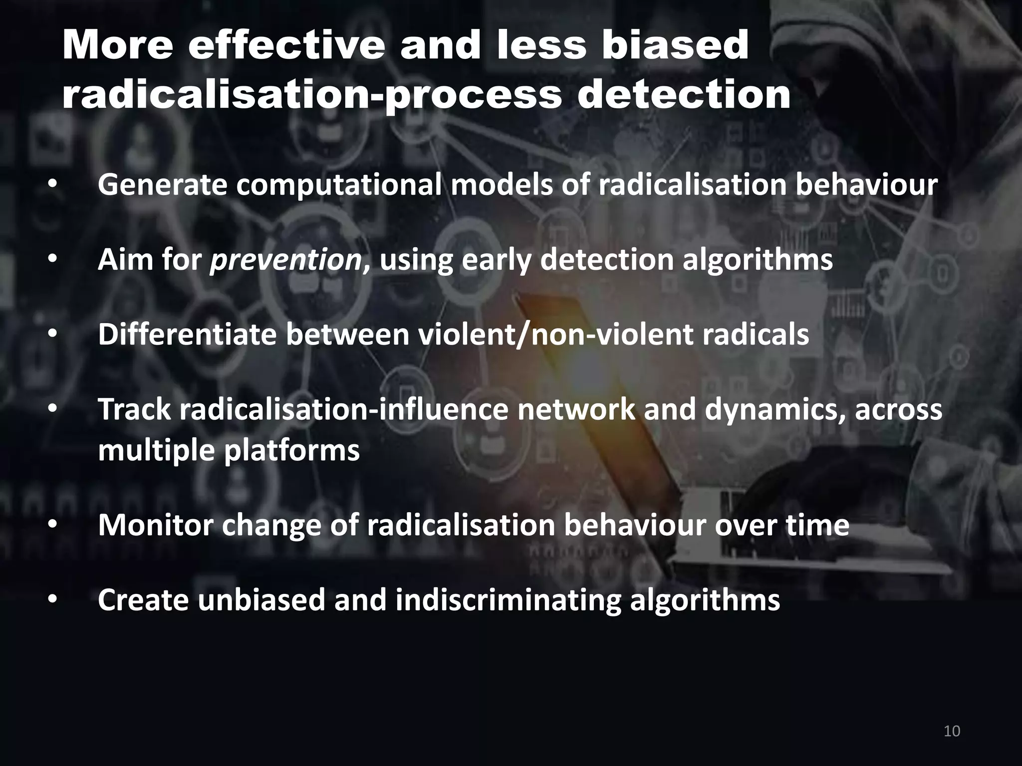 Radicalisation detection on social media | PPTX
