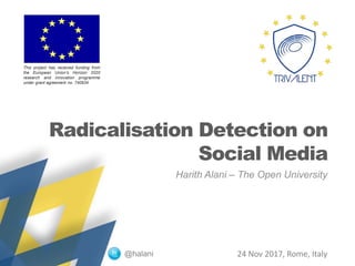 Radicalisation detection on social media | PPTX