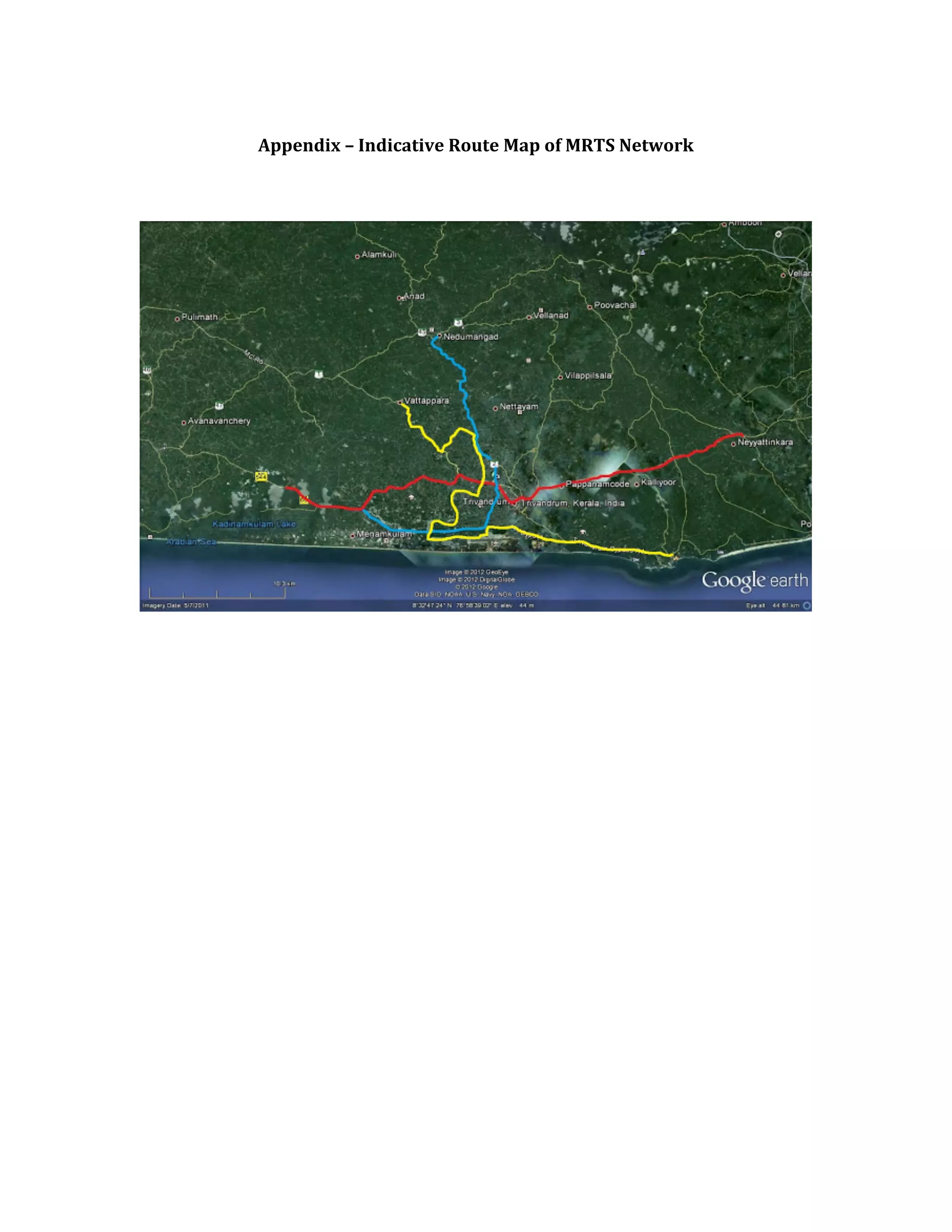 Trivandrum Master Plan Inputs - Final | PDF