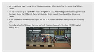 Trivandrum international airport | PPTX