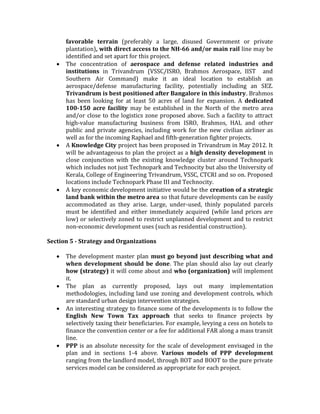 Trivandrum master plan draft comments 060213 | PDF