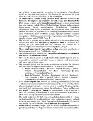 Trivandrum master plan draft comments 060213 | PDF