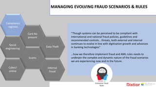 Implementing Anti Money Laundering and Fraud Rules in Banking | PDF