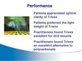 Trivex lens material t | PPT