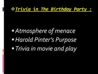 Presentation P-9 Trivia in Modern Literature | PPTX